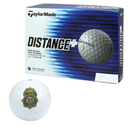 DEA BADGE TAYLORMADE DISTANCE + GOLF BALLS